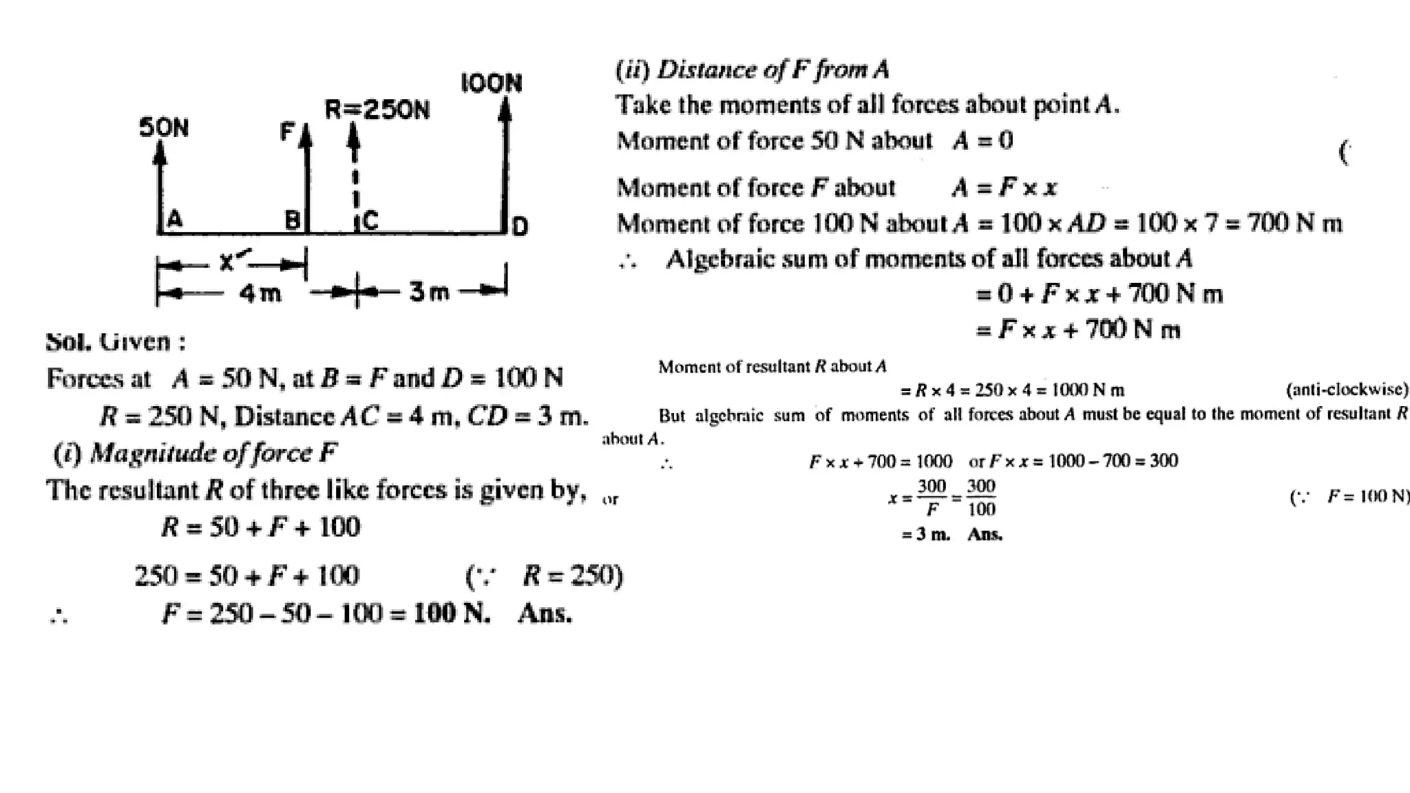 Engg Mechanics 4.moment of force and its effect pptx | PPTX