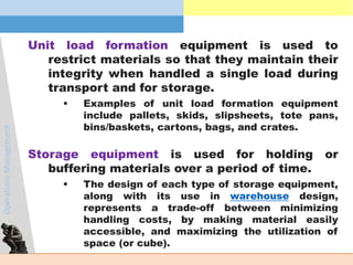 Materials Flow Methods & Analysis | PPTX