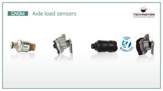 Axle load monitoring. GNOM sensors. Technoton webinar on 13.04.2020