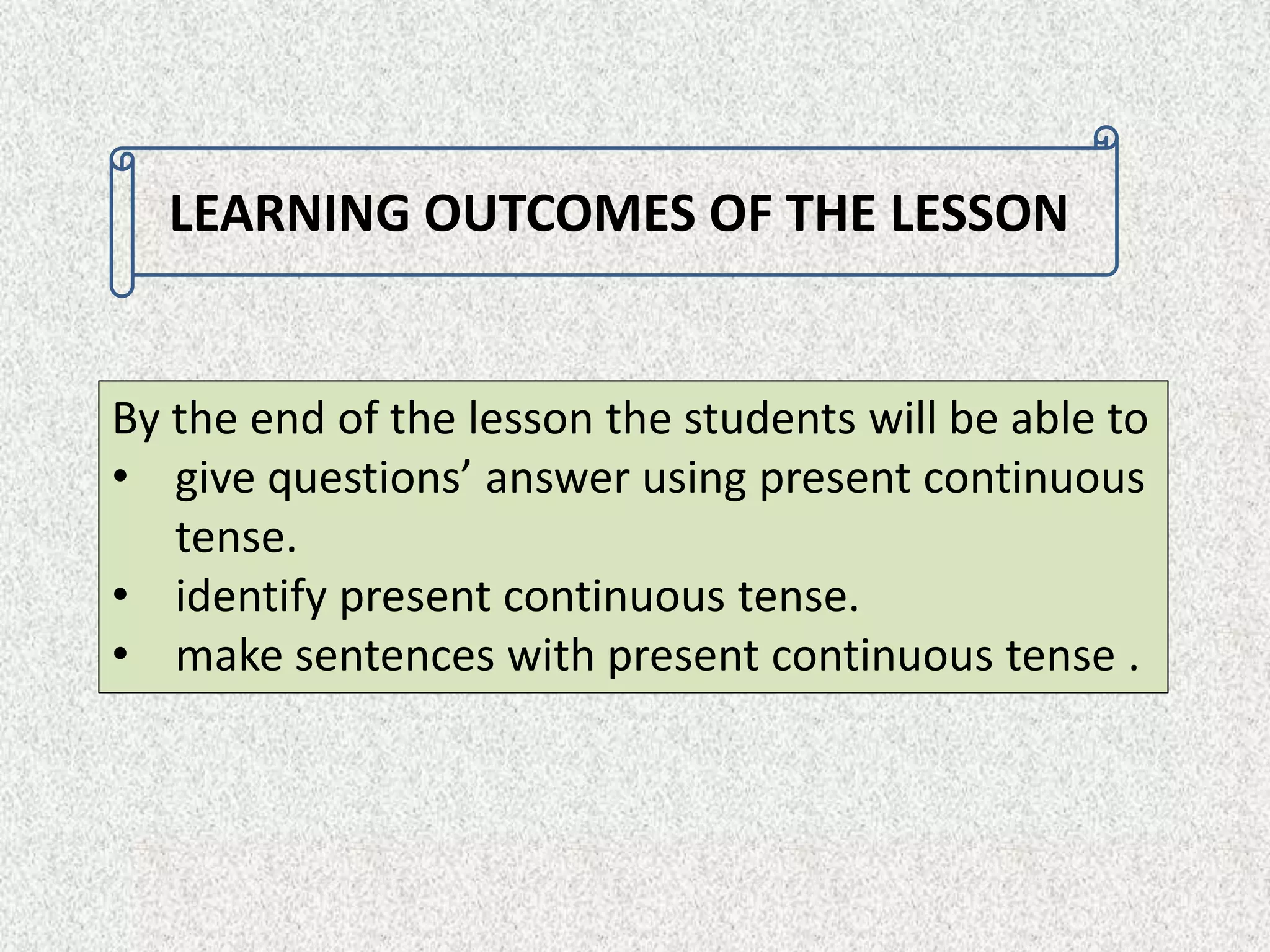 Eng grammar present cont tense | PPT