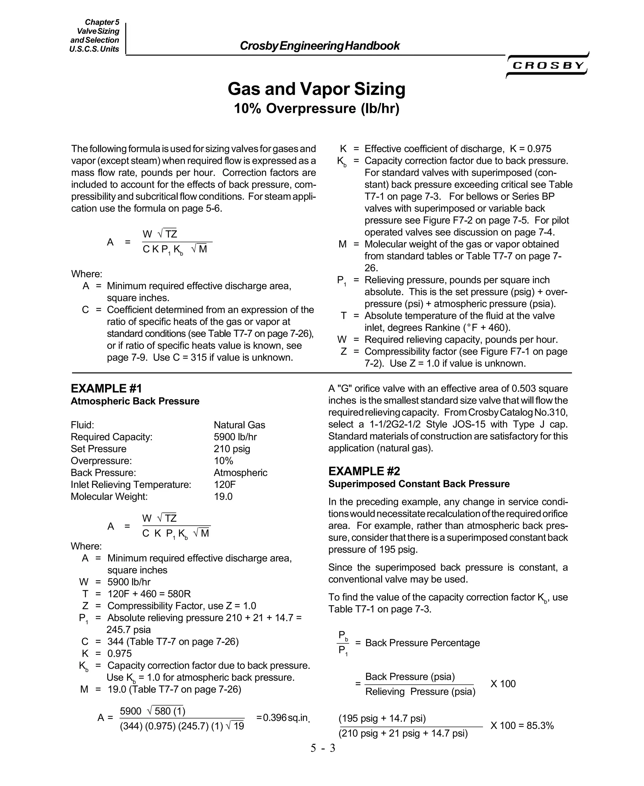 Eng handbook crosby pressure relief valve engineering handbook | PDF