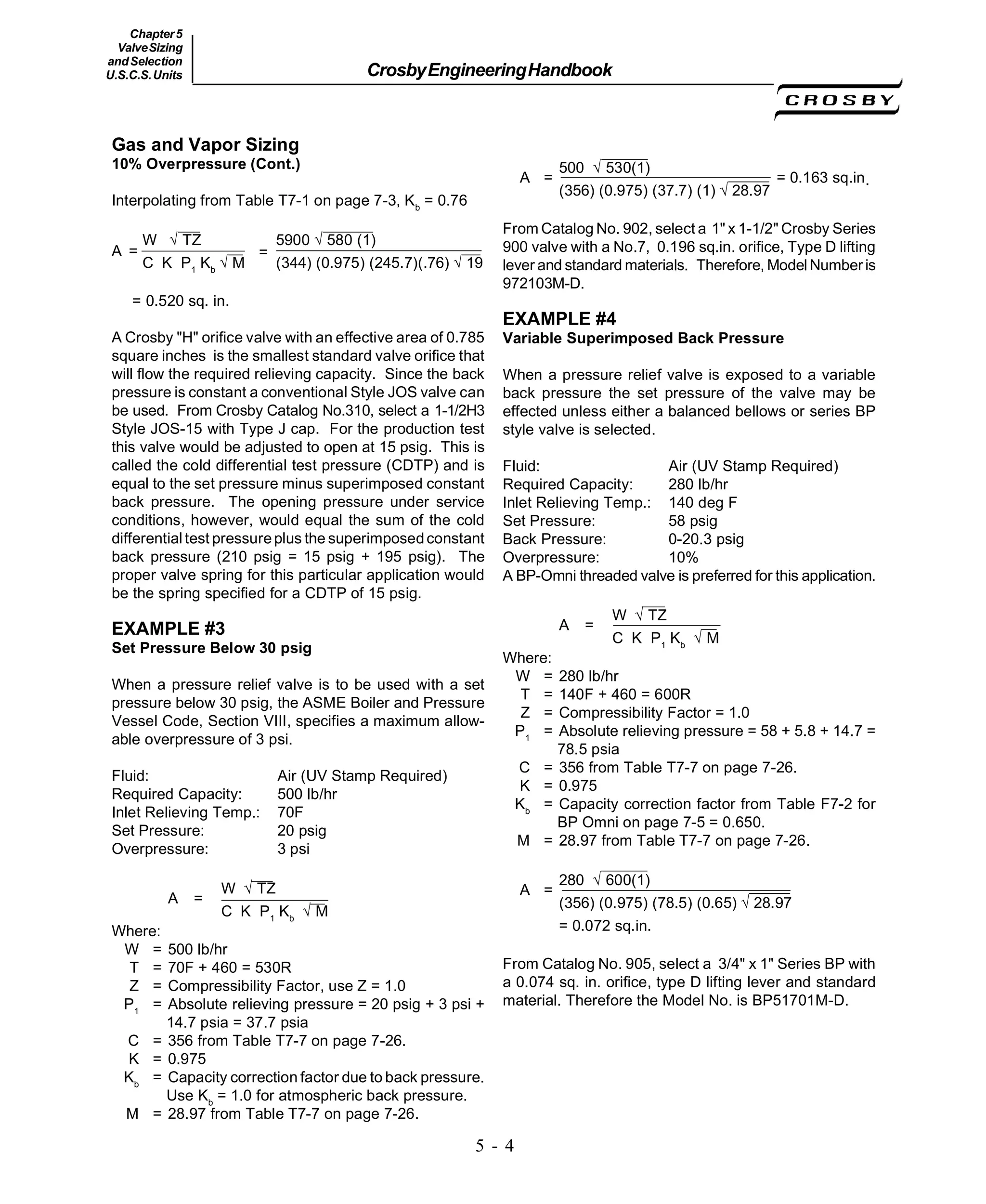 Eng handbook crosby pressure relief valve engineering handbook | PDF