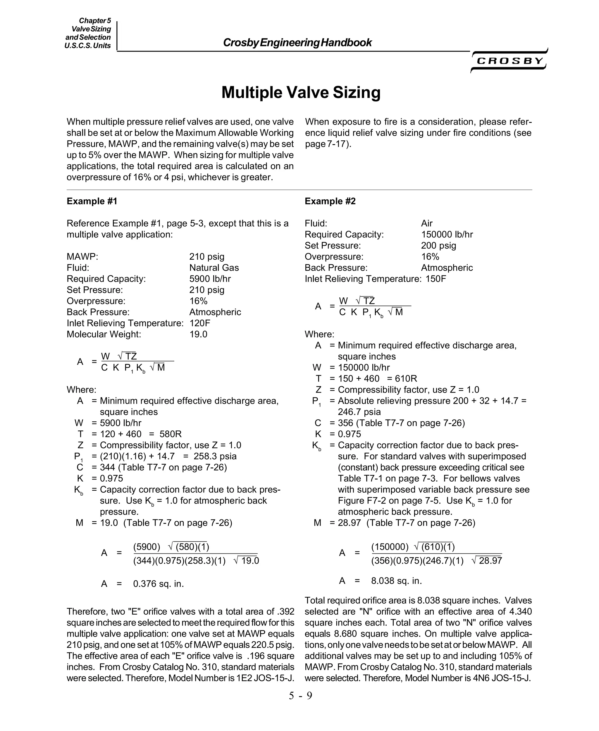 Eng handbook crosby pressure relief valve engineering handbook | PDF