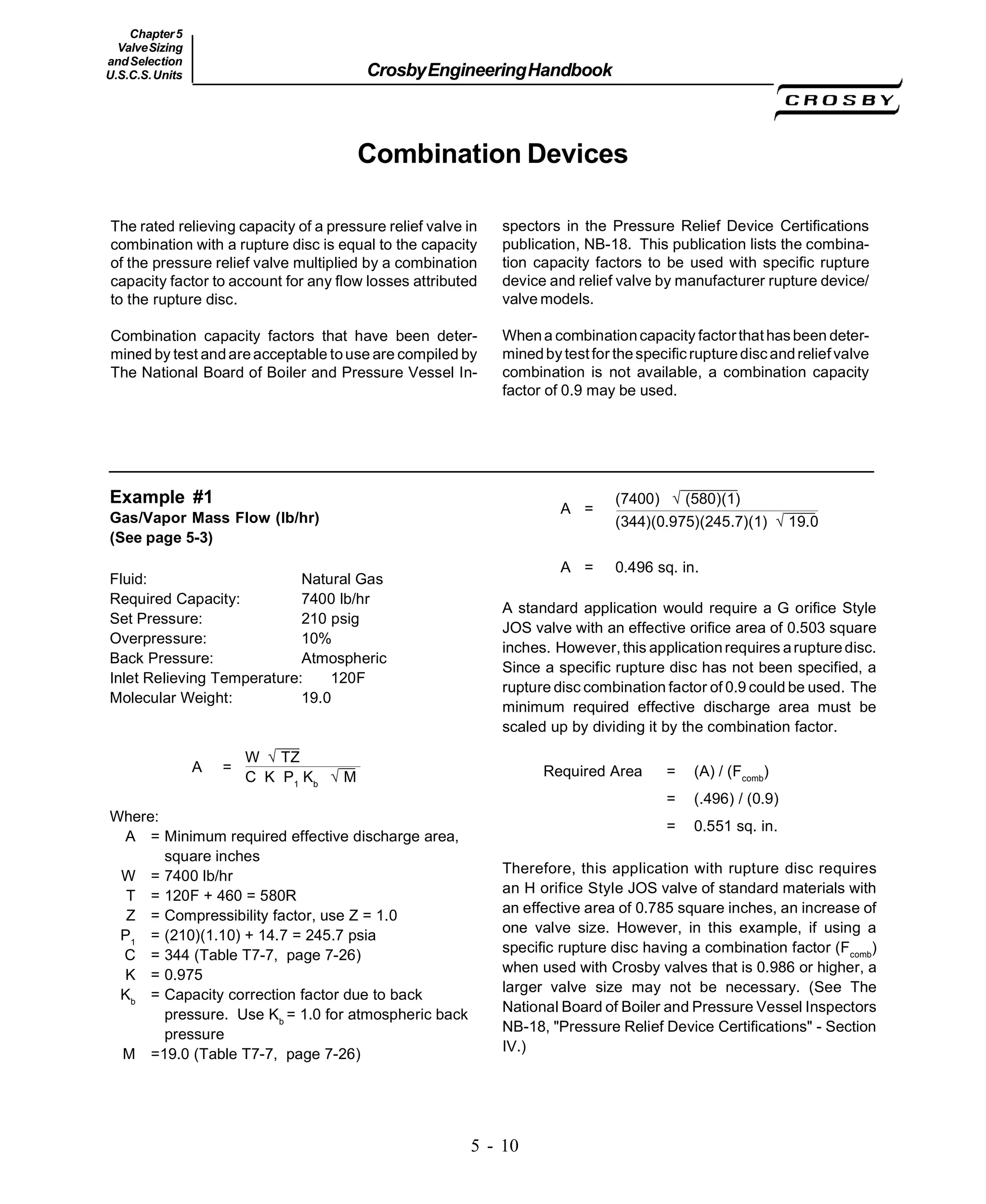 Eng handbook crosby pressure relief valve engineering handbook | PDF