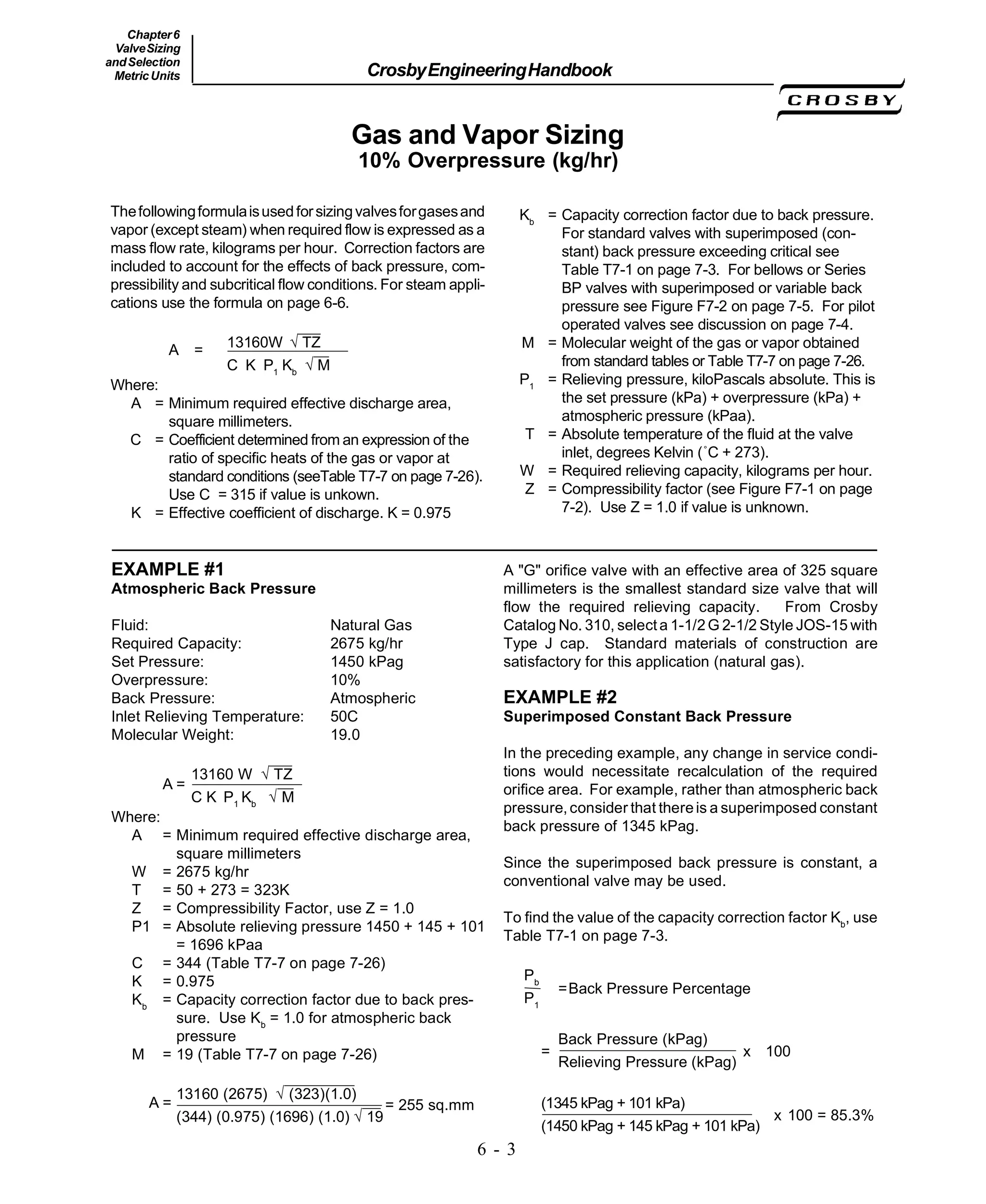 Eng handbook crosby pressure relief valve engineering handbook | PDF