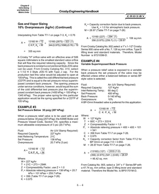Eng handbook crosby pressure relief valve engineering handbook | PDF