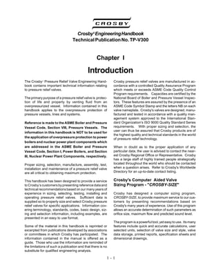 Eng handbook crosby pressure relief valve engineering handbook | PDF