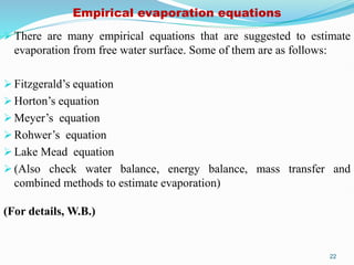 Engineering Hydrology : Introduction and measurements | PPT