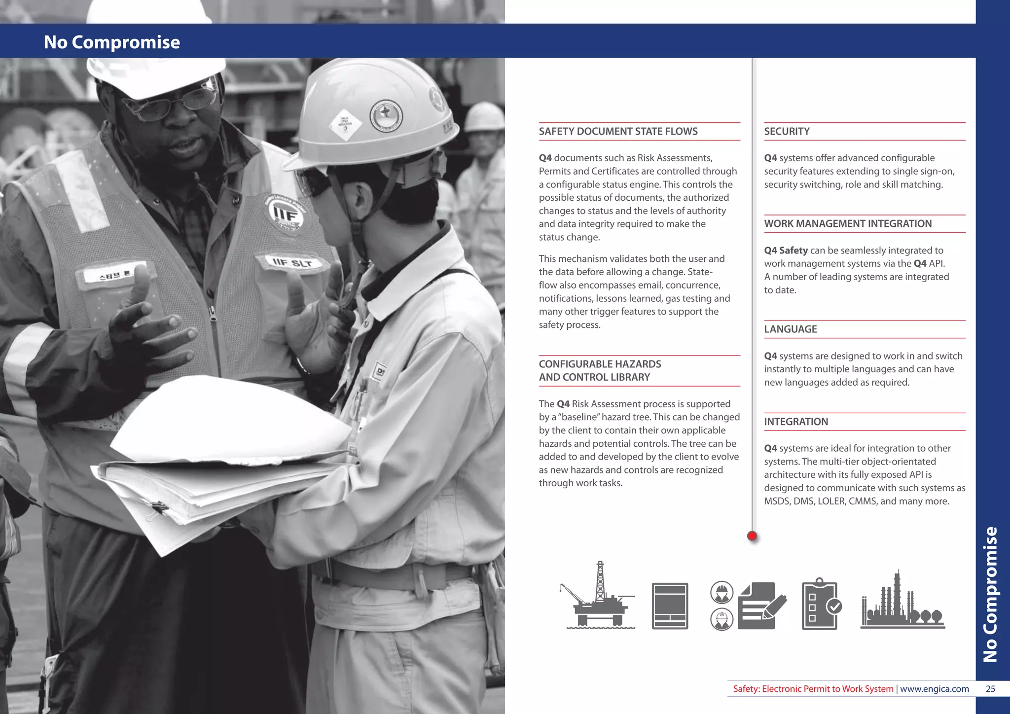 Engica Q4 Safety brocure - Permit to Work - ISSOW | PDF