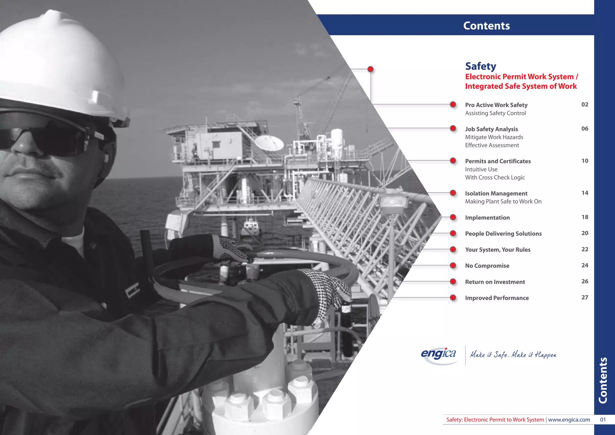 Engica Q4 Safety brocure - Permit to Work - ISSOW | PDF