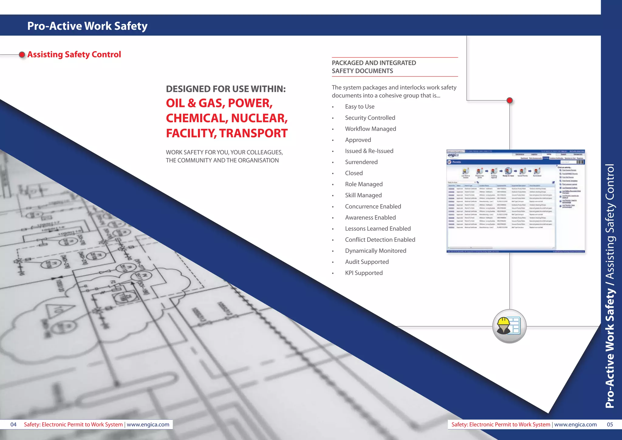Engica Q4 Safety brocure - Permit to Work - ISSOW | PDF