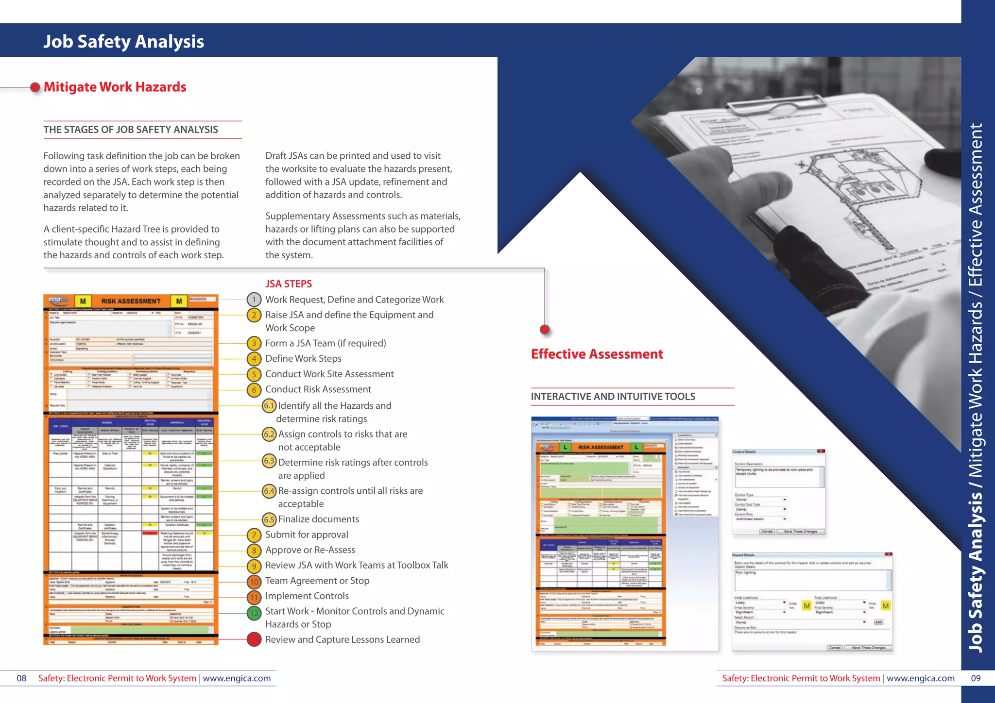 Engica Q4 Safety brocure - Permit to Work - ISSOW | PDF
