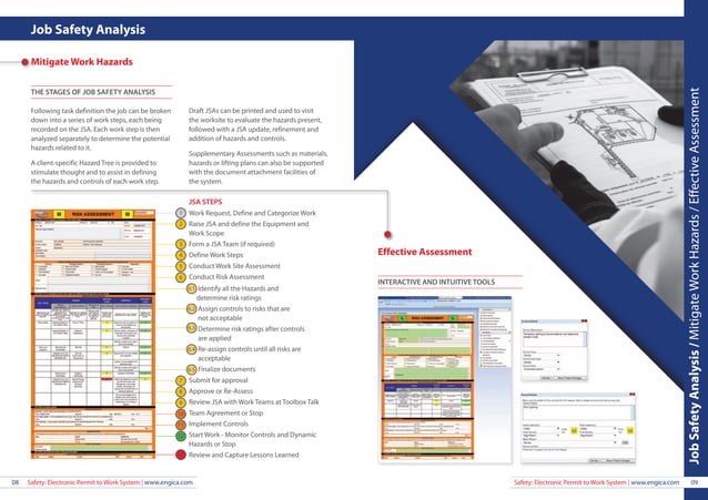 Engica Q4 Safety brocure - Permit to Work - ISSOW | PDF