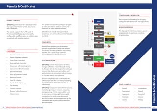 Engica Q4 Safety brocure - Permit to Work - ISSOW | PDF