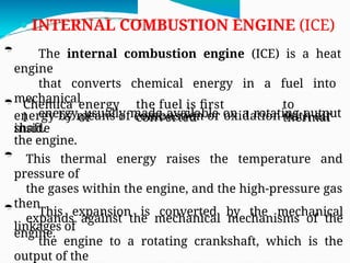 Introduction of Engines to Engineering students | PPTX
