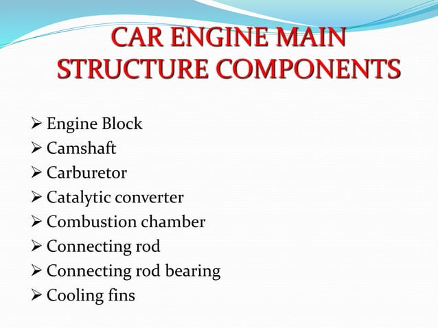 Engine | PPTX | Chemistry | Science