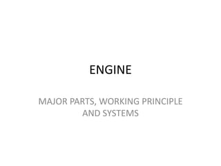 ENGINE.pptx | Auto Parts | Automotive