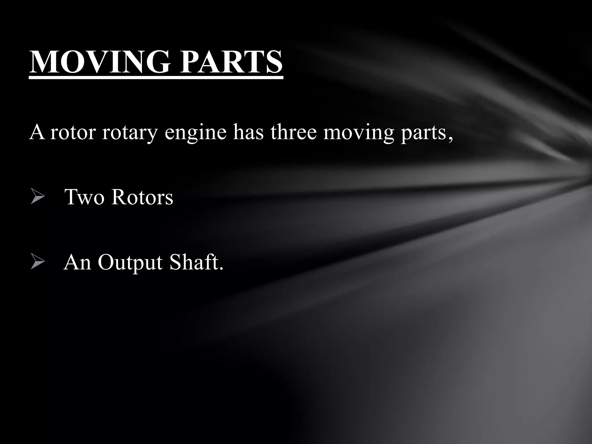 Wankel Rotary engine .pptx | Auto Parts | Automotive
