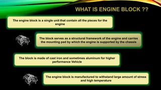 How It Is Made: Engine Block | PPTX