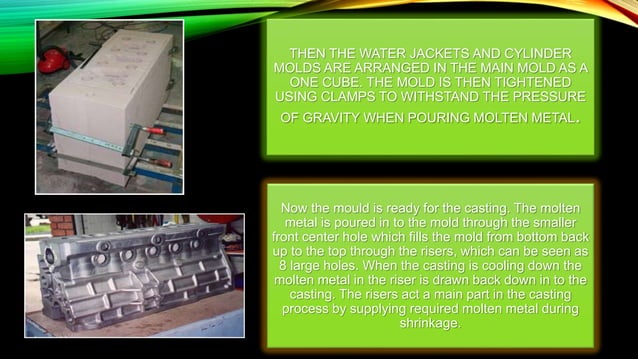 How It Is Made: Engine Block | PPTX | Chemistry | Science