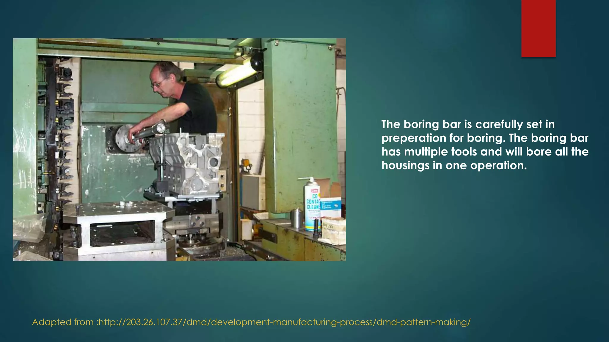 Engine block manufacturing process | PPTX