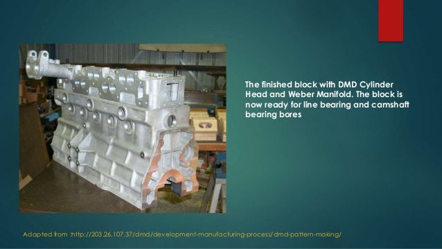 Engine block manufacturing process