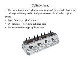 IC Engine components and functions | PPTX | Auto Parts | Automotive