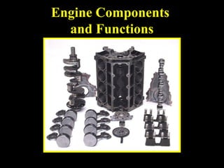 Engine components and operation | PPT
