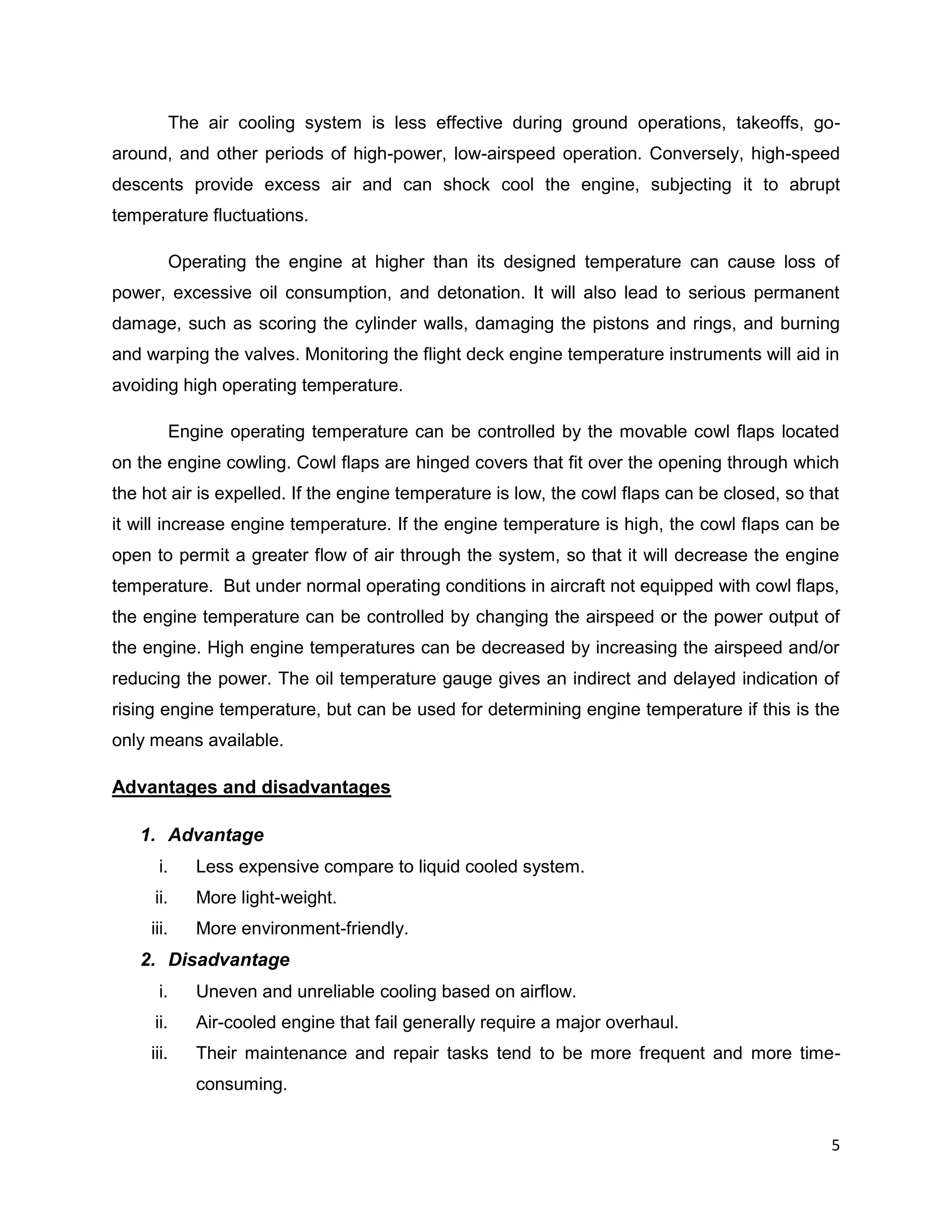 Report of Engine Cooling & Exhaust System | PDF