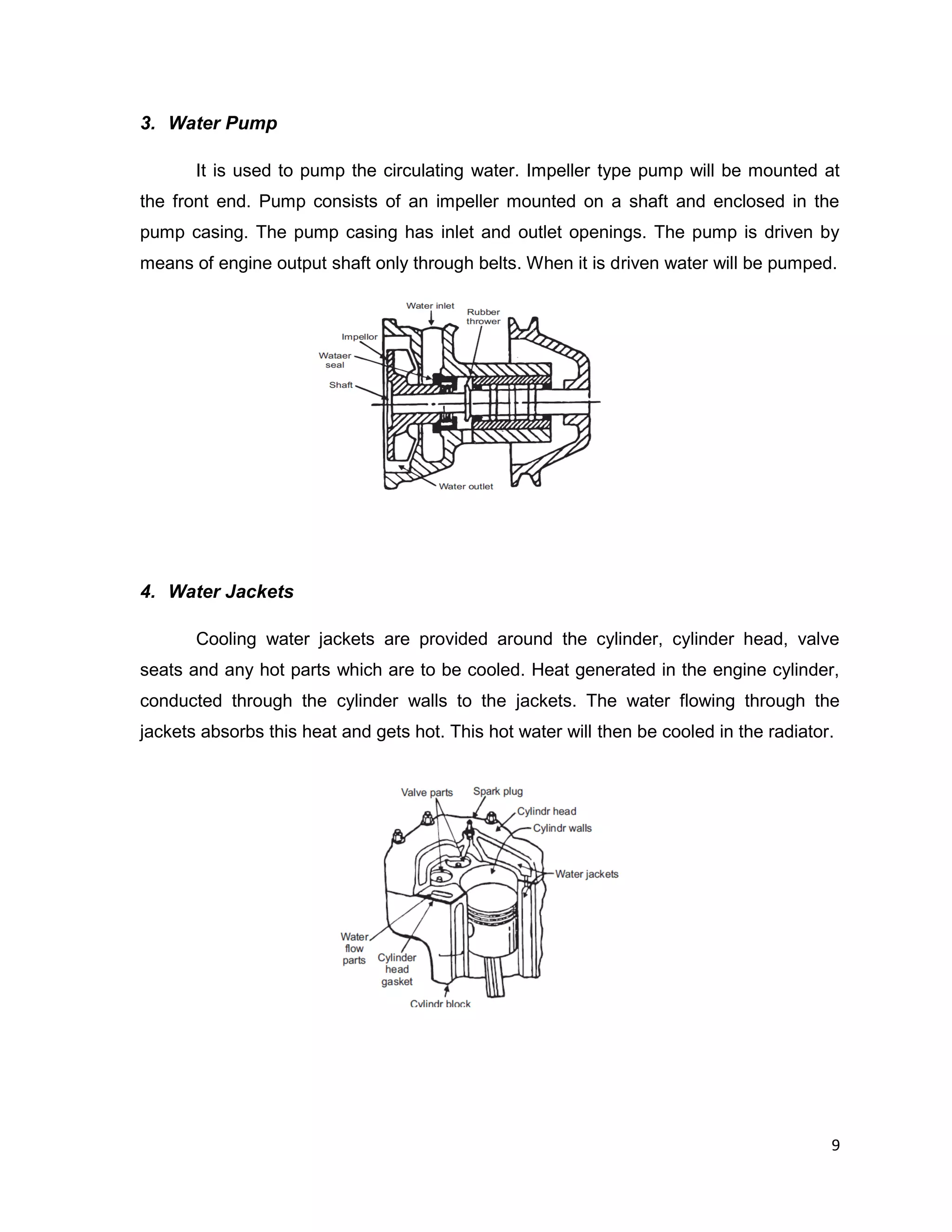 Report of Engine Cooling & Exhaust System | PDF