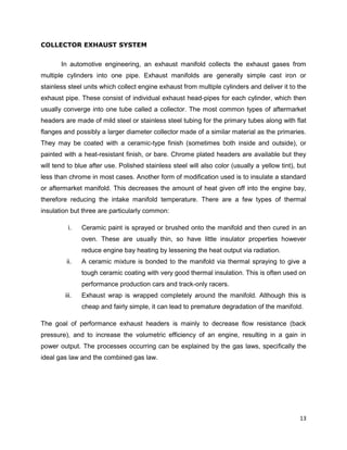 Report of Engine Cooling & Exhaust System | PDF