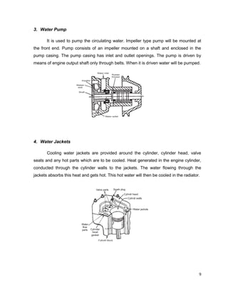 Report of Engine Cooling & Exhaust System | PDF