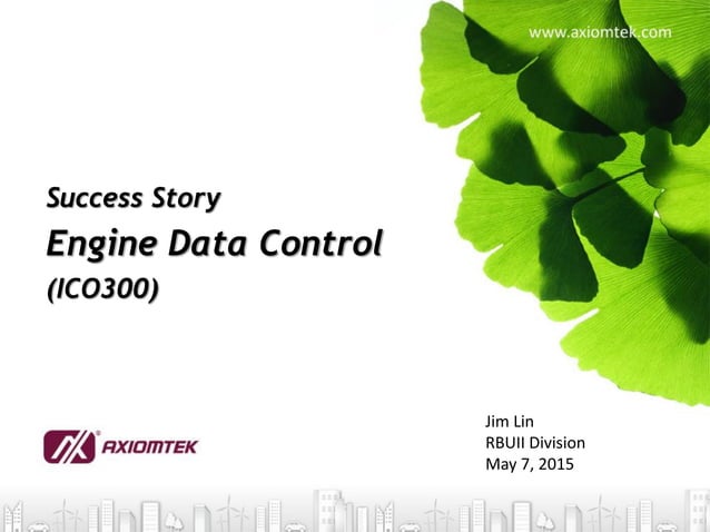 Engine data control (ico300) | PPT