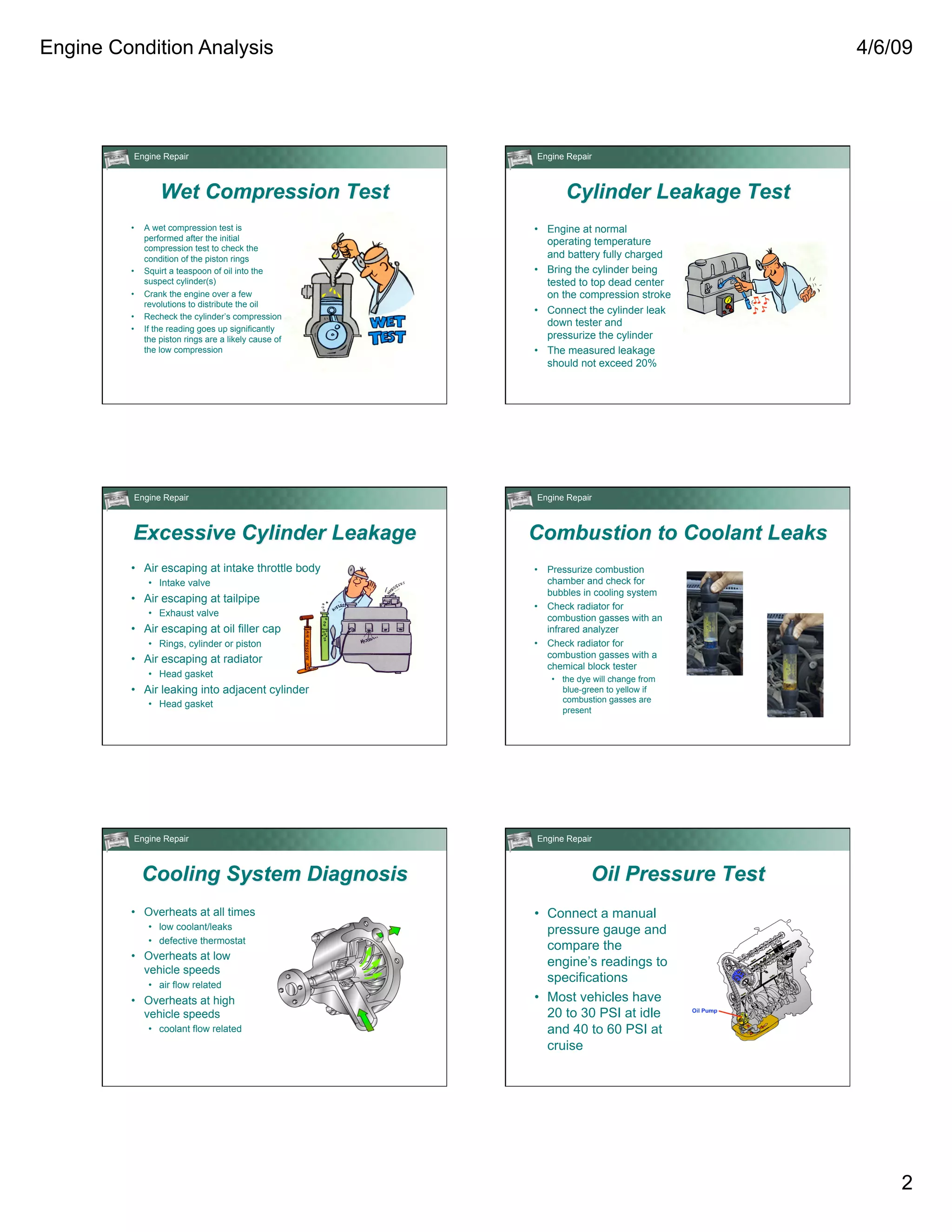 Engine diagnosis | PDF