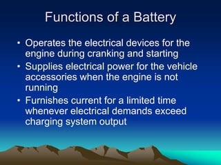Engine electrical systems | PPTX