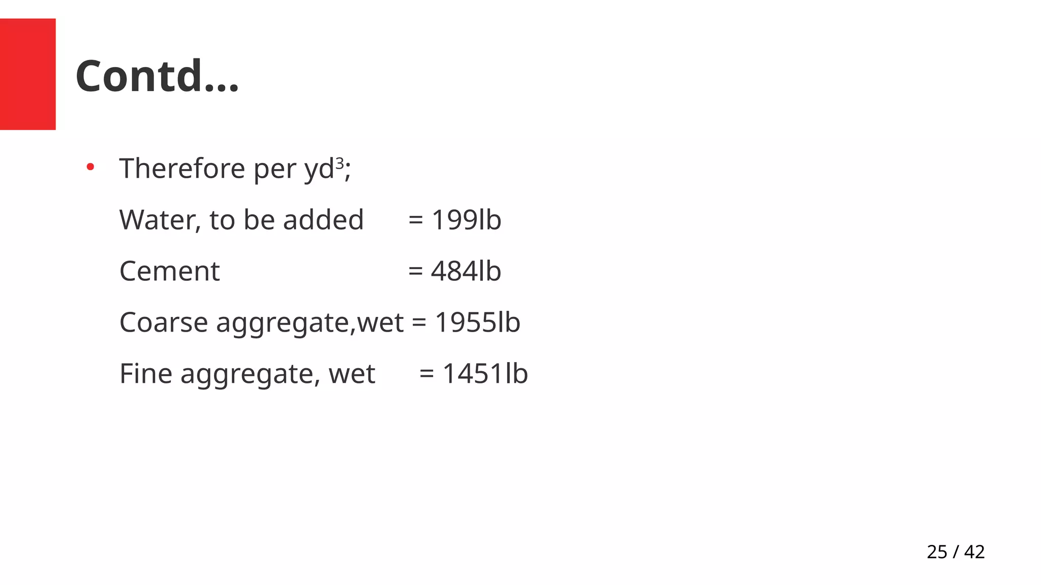 Engineered cementatious composite, mix design of normal concrete, mix ...