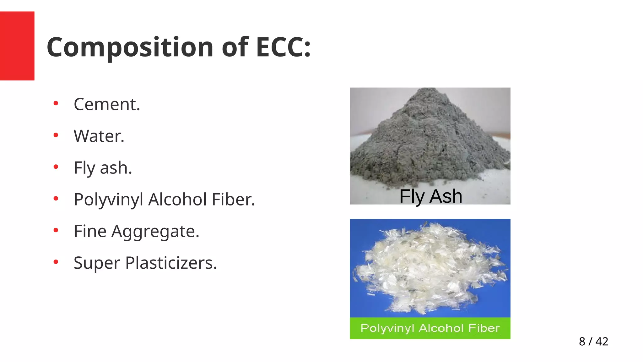 Engineered cementatious composite, mix design of normal concrete, mix ...