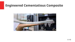 Engineered cementatious composite, mix design of normal concrete, mix ...