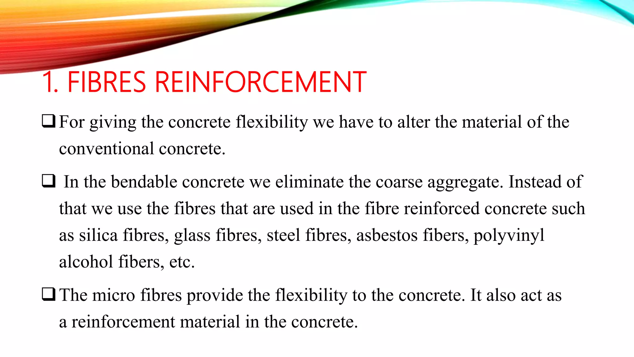 Engineered cementitious composite (bendable concrete) | PPTX