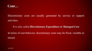 Engineered, discretionary and committed costs | PPSX