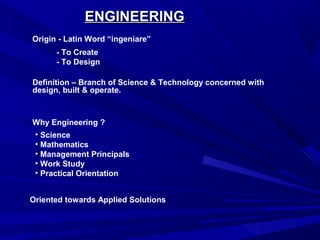 Engineering | PPT