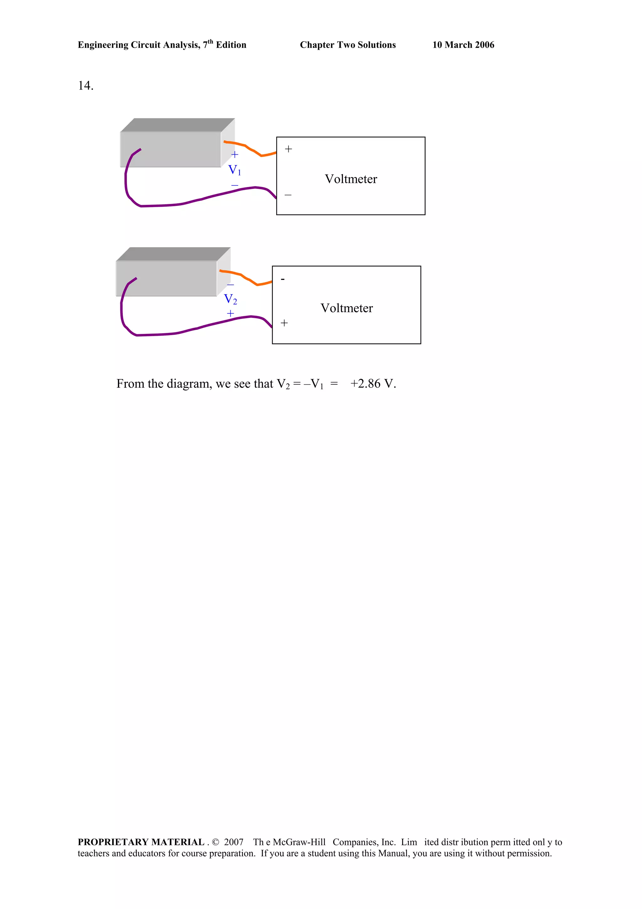 Engineering circuit-analysis solutions 7ed hayt | PDF