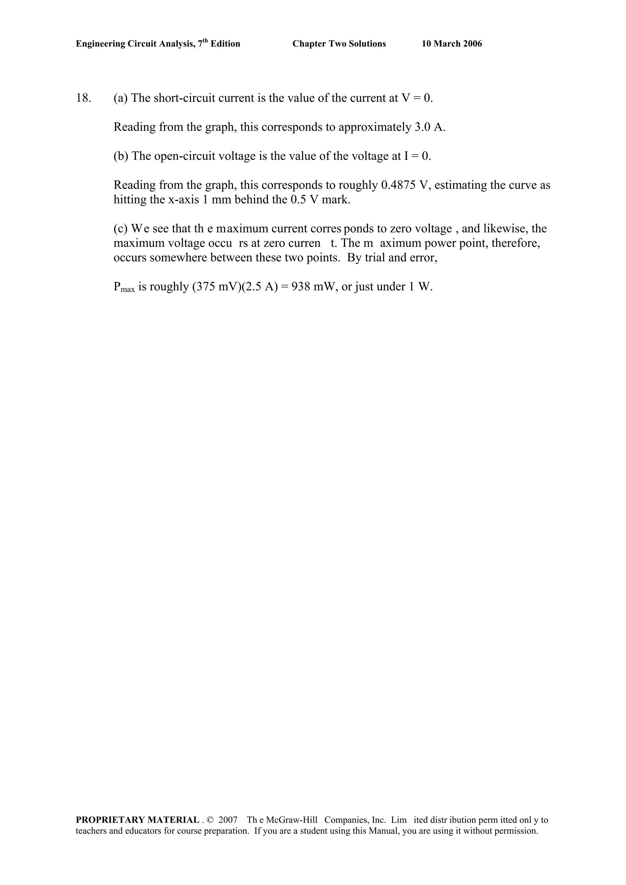 Engineering circuit-analysis solutions 7ed hayt | PDF