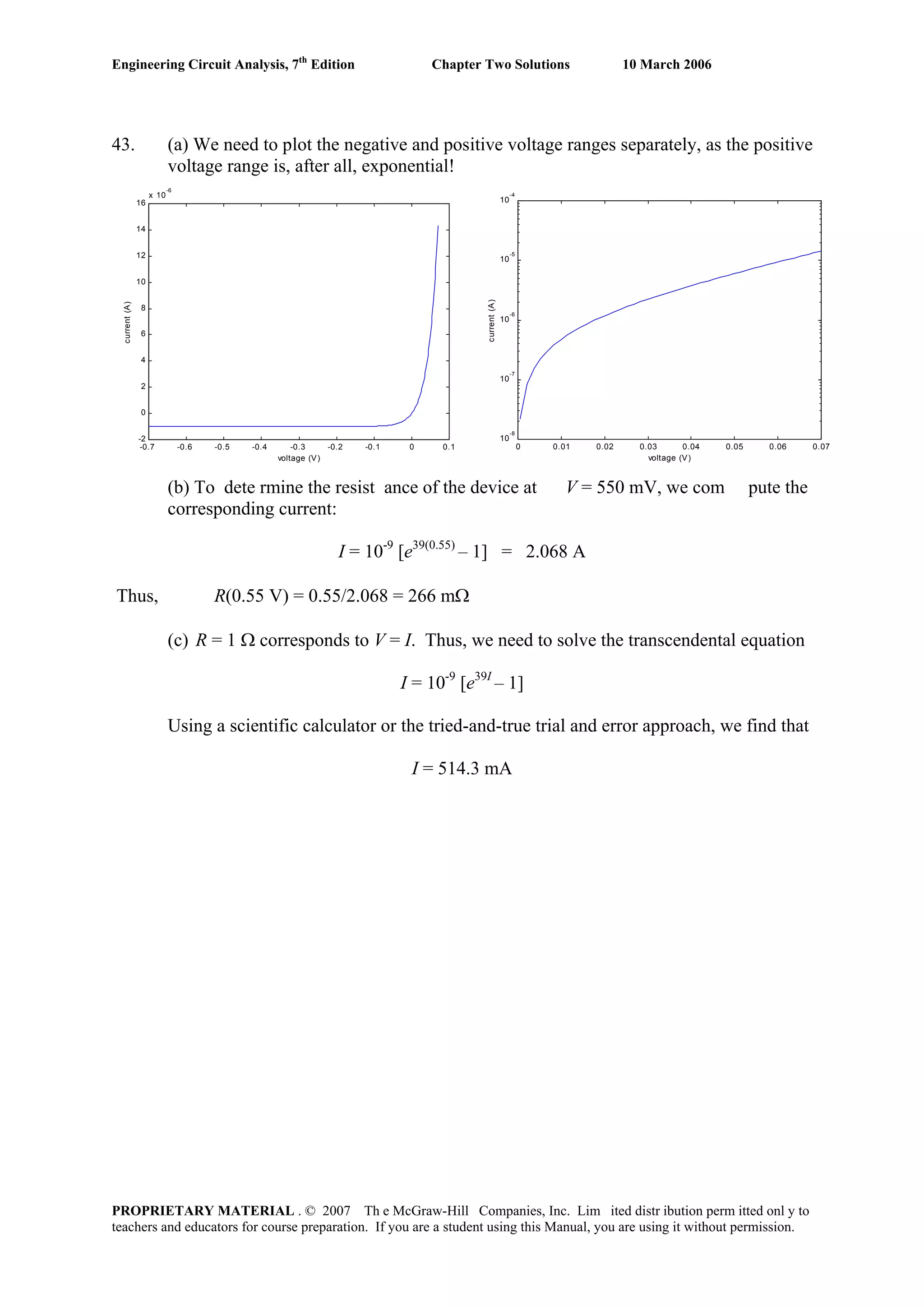 Engineering circuit-analysis solutions 7ed hayt | PDF