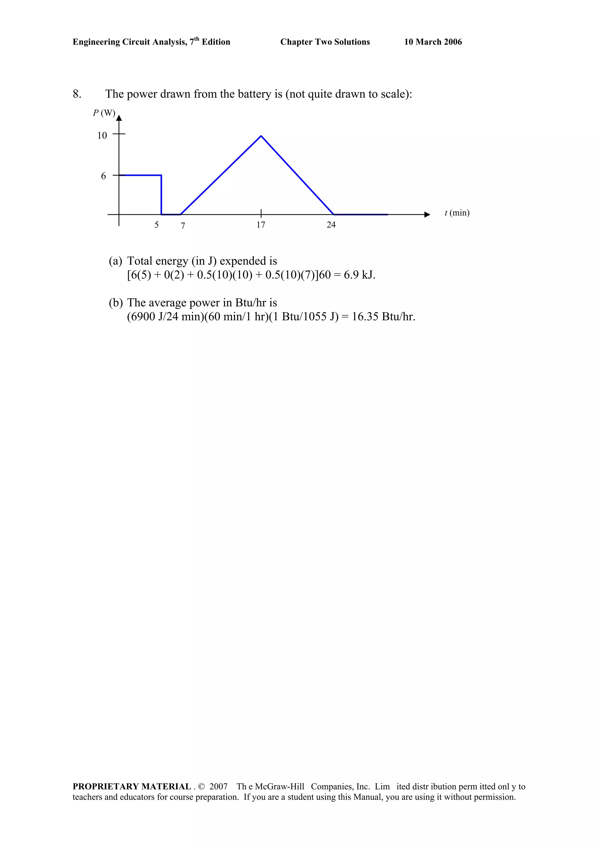 Engineering circuit-analysis solutions 7ed hayt | PDF