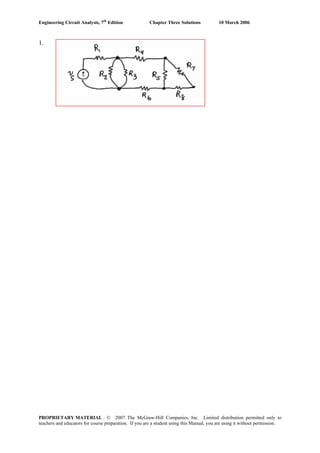 Engineering circuit-analysis solutions 7ed hayt | PDF