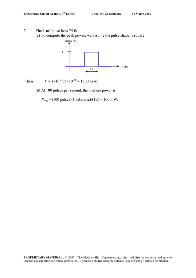 Engineering Circuit analysis Solutions 7ed Hayt PDF Engineering Circuit analysis Solutions 7ed Hayt PDF