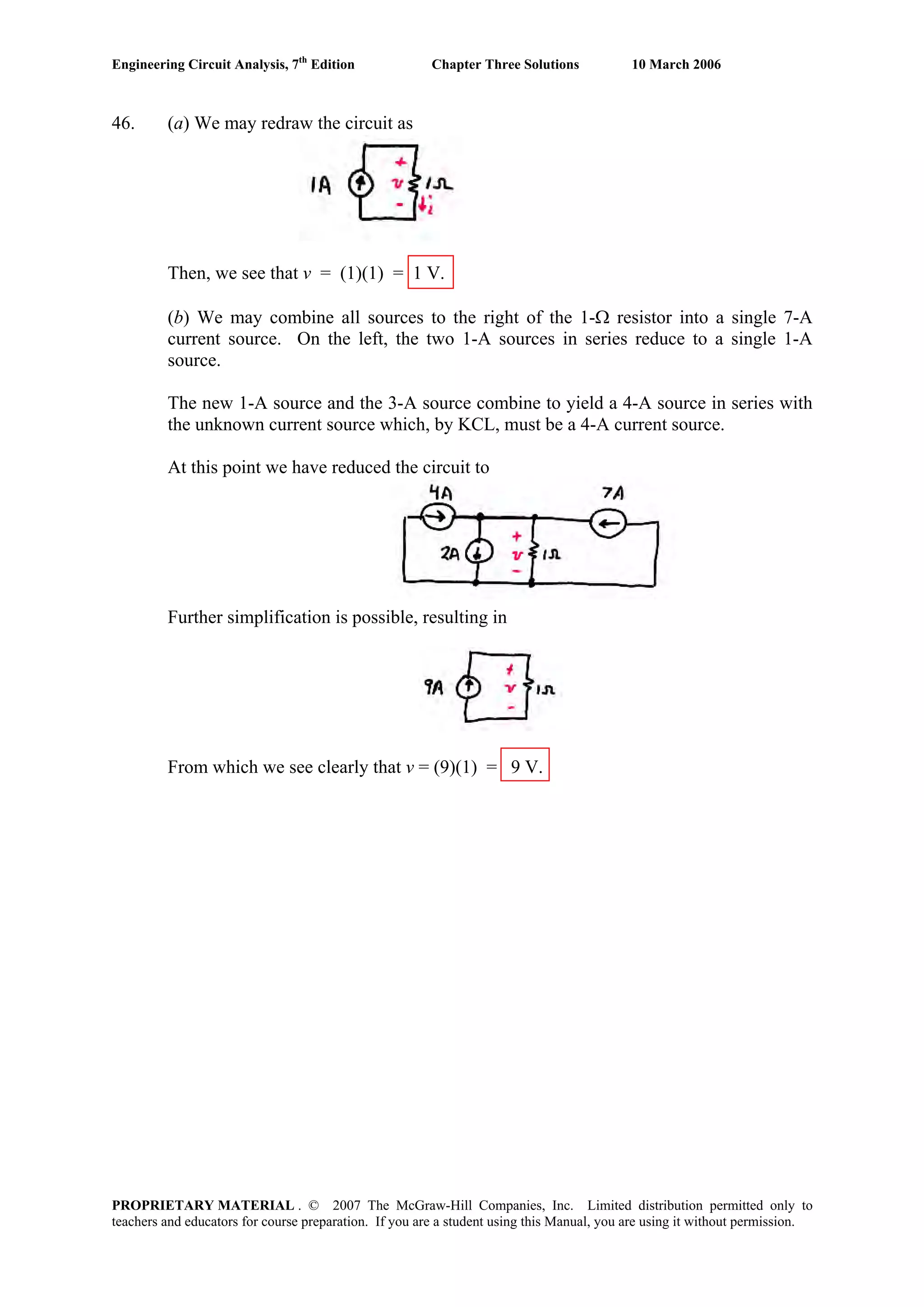 Solucionario de Análisis de Circuitos en Ingeniería 7ma edicion Hayt&Kemmerly | PDF
