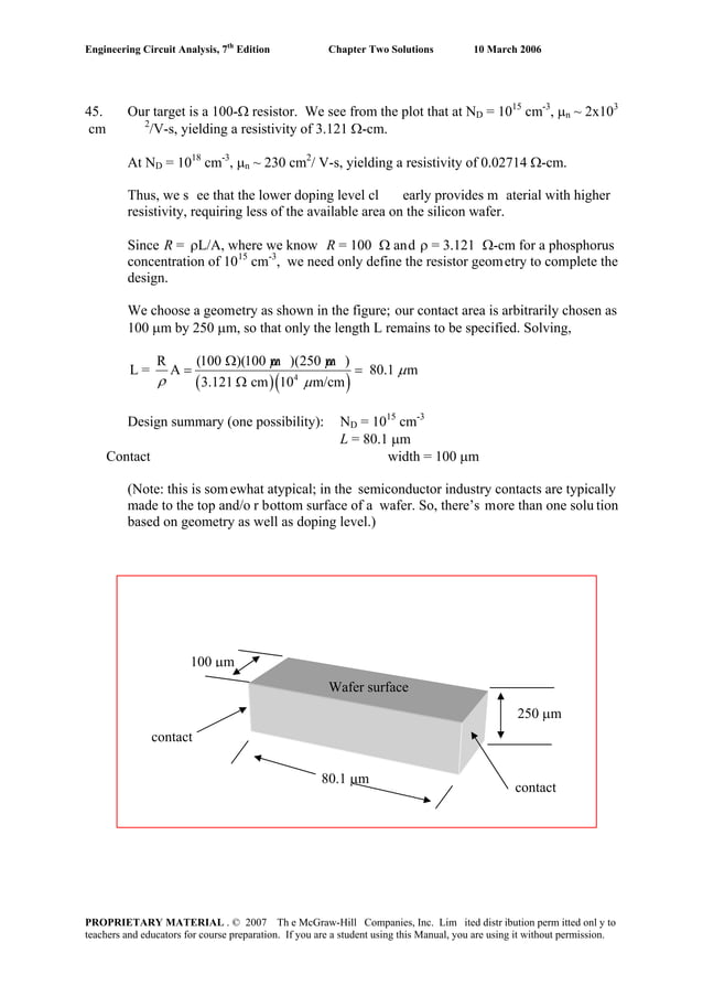 Solucionario de Análisis de Circuitos en Ingeniería 7ma edicion Hayt&Kemmerly | PDF