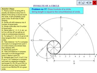 Engineering curves | PPT | Drawing and Sketching | Arts and Crafts